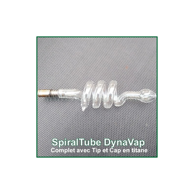 SpiralTube - corps en verre en spirale pour vaporisateurs DynaVap ...