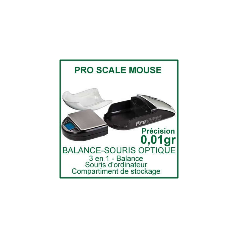 Balance de précision Pro Scale Mouse souris d'ordinateur 3 en 1